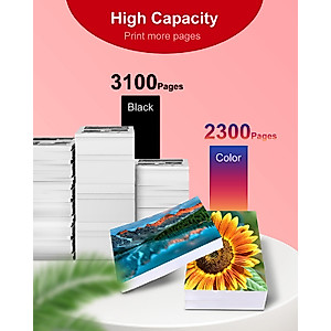 054 054H Compatible Toner Cartridge Replacement for Canon 054 054H CRG-054 for Canon Color ImageClass MF644Cdw MF642Cdw LBP622Cdw MF640C LBP620 MF643Cdw Printer (1 Black 1 Cyan 1 Magenta 1 Yellow)