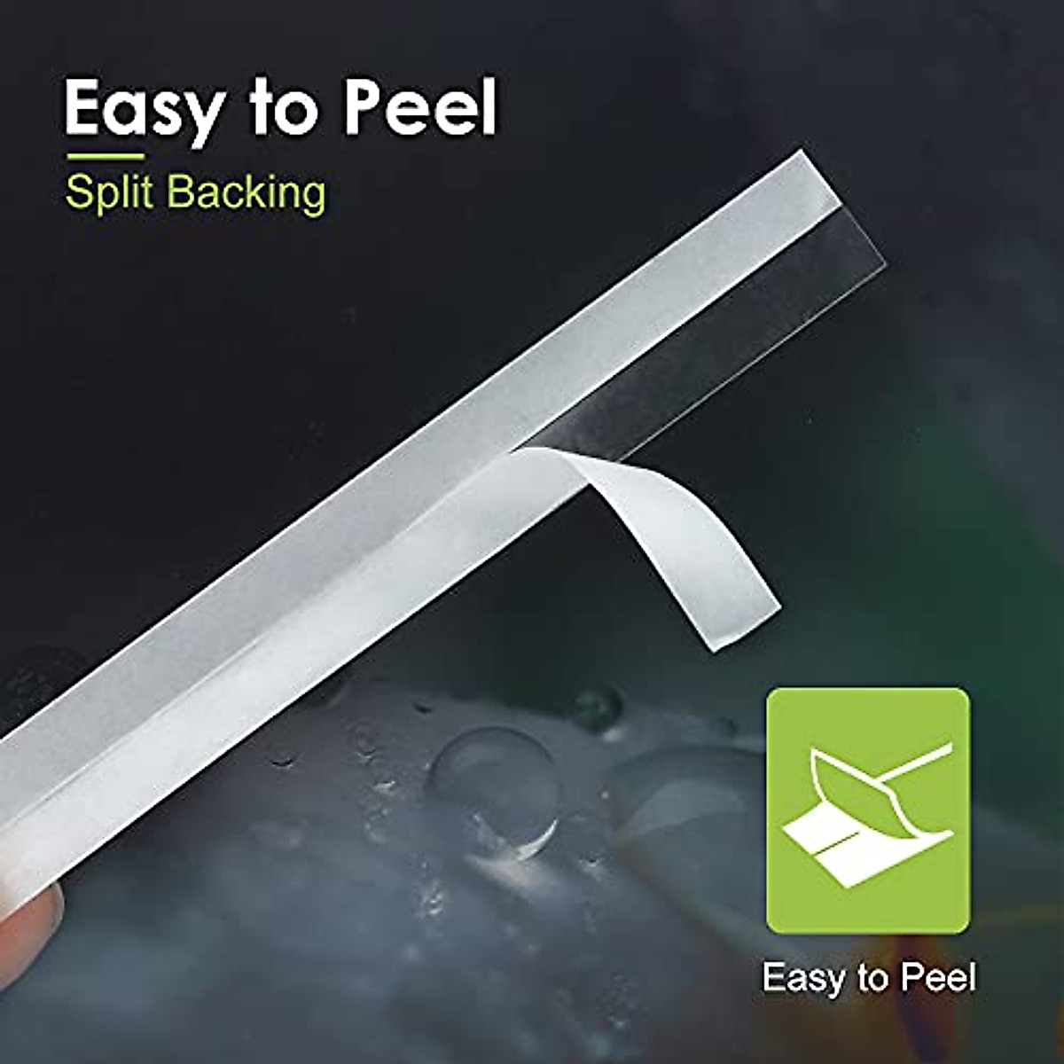 Absonic Tz White on Clear Tz135 Label Tape Compatible for Ptouch Tze-135 Tze White on Clear 12mm Laminated for Brother PTD220 PTD410 PTD200 PTD210 PTD400 PTD600 PTH110 PTP300BT, 1/2" x 26.2', 4-Pack