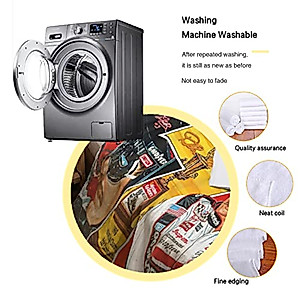 Throw Blankets Soft and Comfortable Micro Fleece Blanket for Bed Or Sofa,Home Decor for Adults Youth Family Friends All Season 50"X40"