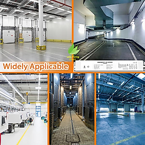 20W LED Emergency Light Driver 100-347V AC,175V DC,Rechargeable Emergency Driver Backup Battery, Over 90 Mins Emergency Time,for LED troffer, Linear Light,UL Listed 5-Year Warranty (10-Pack)