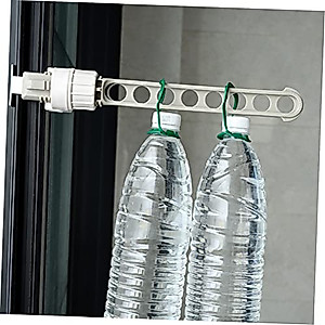 BUGUUYO 3pcs Rotary Clothes Rack Travel Hanger Hanging Racks for Clothes Adjustable Clothes Rack Clothes Hanger Pants Hanger Portable Abs Portable Clothes Racks Clothes Drying Hooks Suit