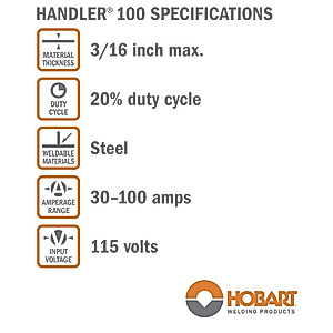 Hobart 500572 Handler 100