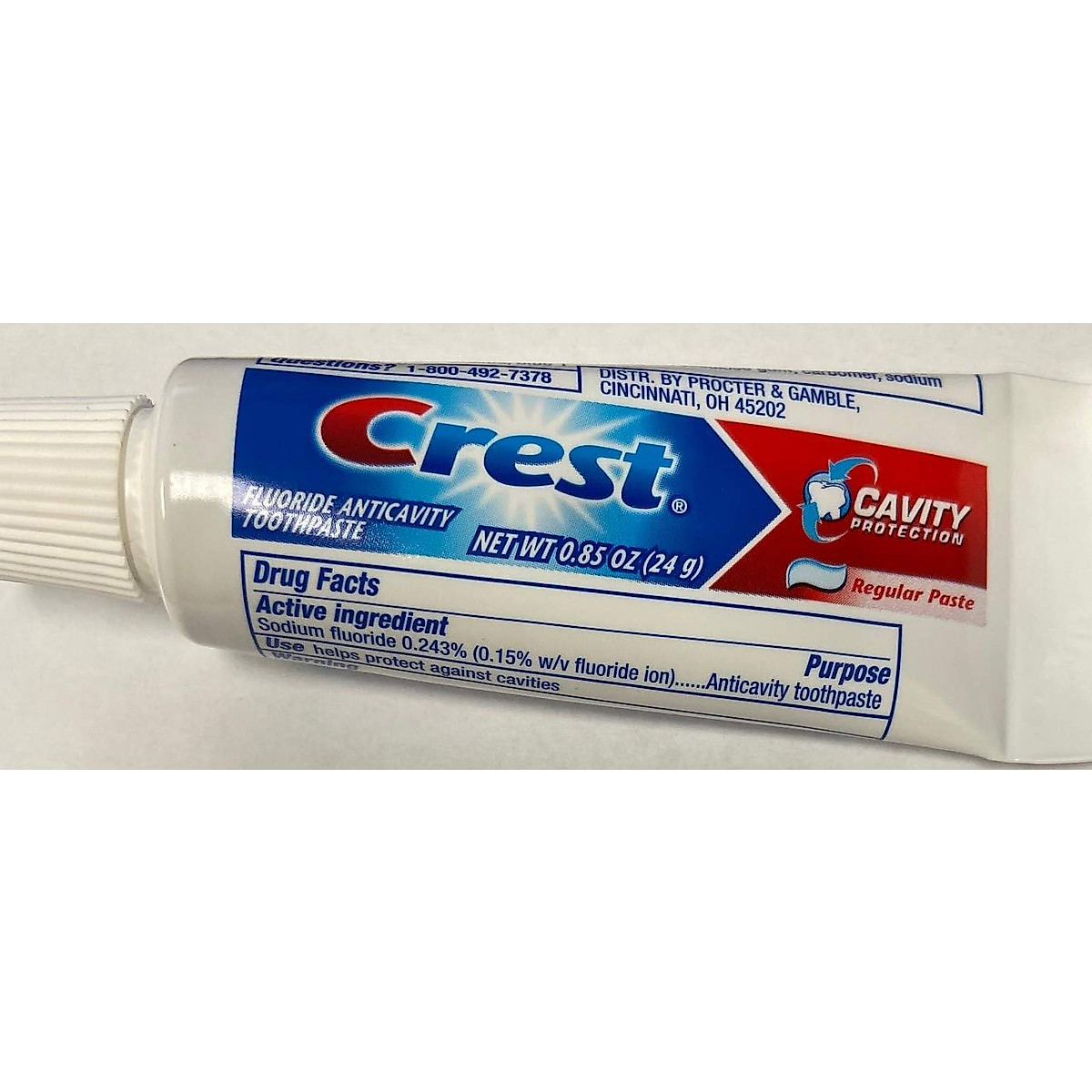 12 pcs Travel Essential Oral Care Kit, TSA Approved Content in Clear Waterproof Bag - Adult