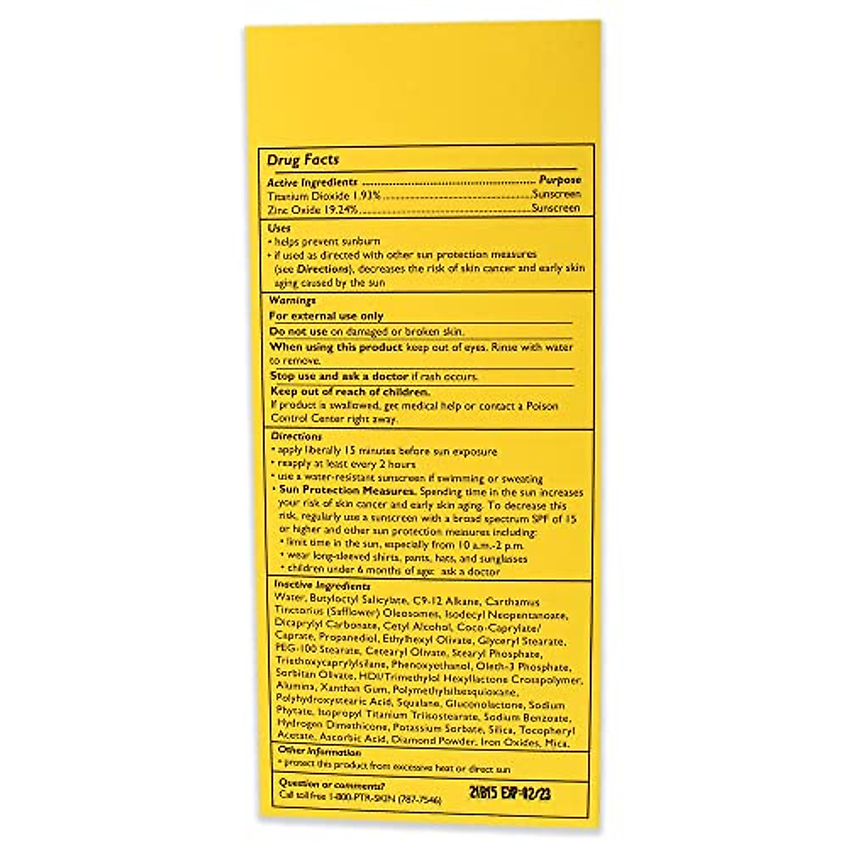 Peter Thomas Roth | Max Mineral Tinted Sunscreen Broad Spectrum SPF 45 | Tinted Moisturizer with SPF, Water-Resistant Mineral Sunscreen For Sensitive Skin, 1.7 Fl Oz. (Pack of 1)