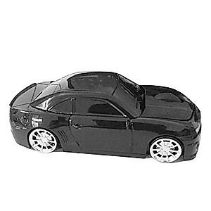 Wireless Mouse Sports Car Mouse Computer Optical Mice for Computer PC Laptop MAC (Black)
