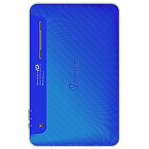 Visual Land Prestige Elite 10" Quad Core Tablet with KitKat 4.4, Google Play and Keyboard Bundle (Blue)