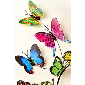 Zivyes Butterfly Fascinator Hats for Women Monarch Tea Party Headband Alice in Wonderland Hat Kentucky Derby Halloween Costume