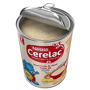 Nestle Cerelac Infant Cereal with Milk & Wheat mixed fruit, 35.27 Ounce
