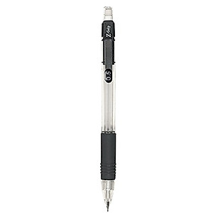 Zebra Pen Z-Grip Mechanical Pencil, 0.5mm Point Size, HB #2 Graphite, Black Grip, 12 Pack (52310)