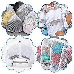 White Mesh Fabric 62 x 59-inch Slightly Stretchy Soft Mesh Fabric Netting for Netting Bag Shopping Bag, Backpack Pocket and Straps, Netting Clothes and Sewing Projects