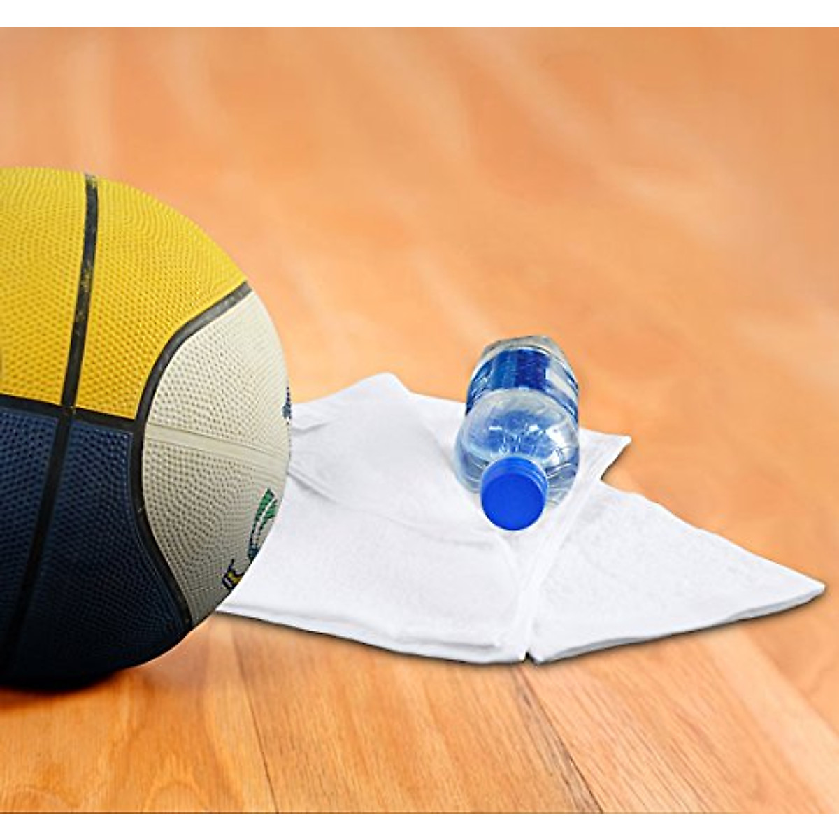 Utopia Towels Cotton Washcloths Set - 100% Ring Spun Cotton, Premium Quality Flannel Face Cloths, Highly Absorbent and Soft Feel Fingertip Towels (24 Pack, White)