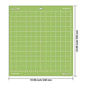 Cutting Mat for Cricut Explore One/Air/Air 2/Maker 3 Packs Cut Mats Replacement Accessories for Cricut (MultiColor for Cricut, Variety)