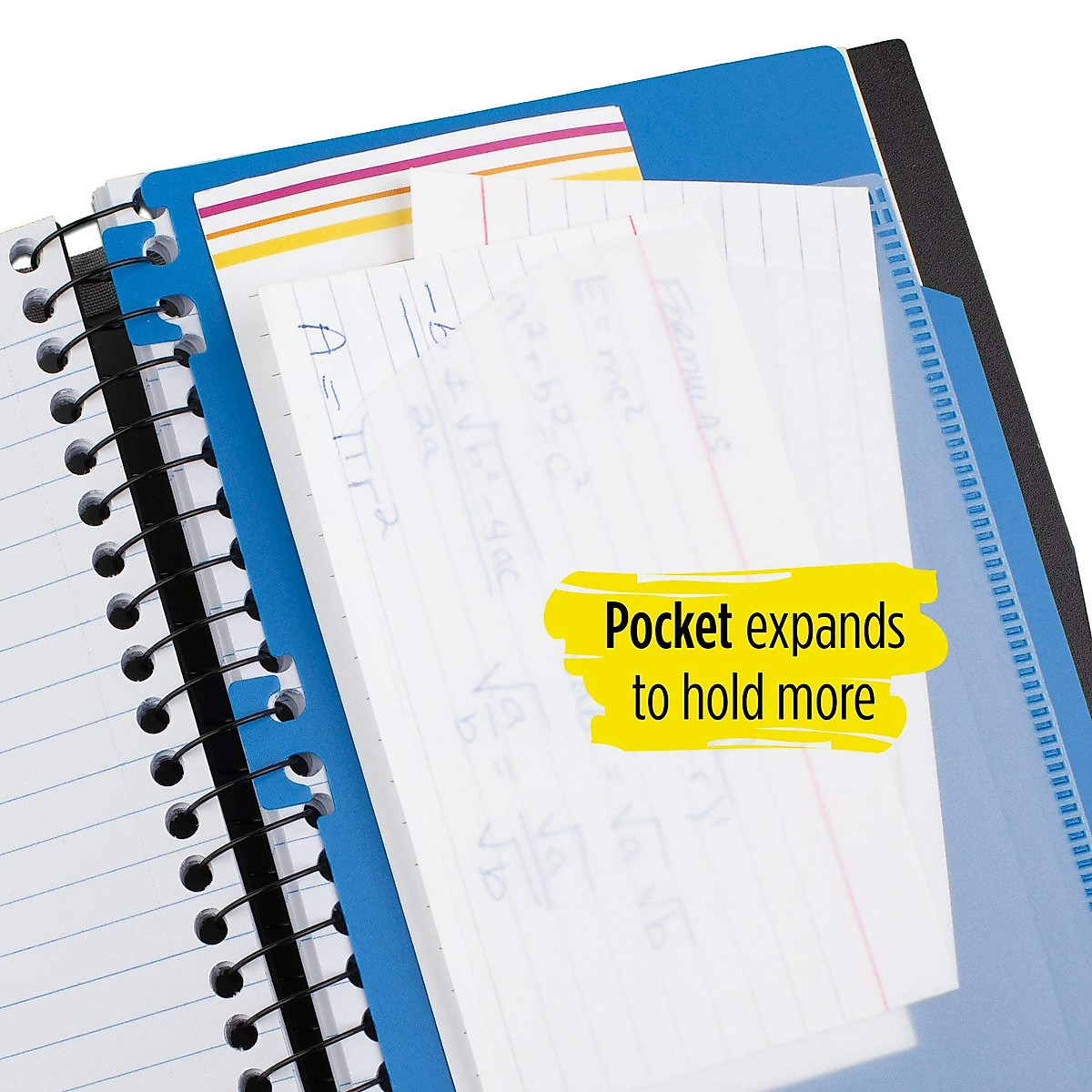 Five Star Advance Small Spiral Notebook, 1 Subject, College Ruled Paper, 100 Sheets, 7" x 4-3/8", Color Selected For You, 1 Count (45176)