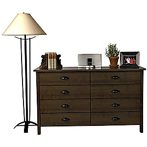 Venture Horizon 8 Drawer Nouvelle Dresser Walnut