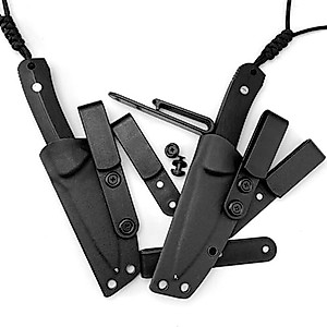 KYDEX Sheath Waist Clip Scabbard Clip Sheath Accessories Outdoor Carry KYDEX Sheath Tool K Sheath Waist Clip With Screws