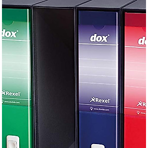 Rexel DOX 1 A4 Lever Arch File White_Parent 6 Pack