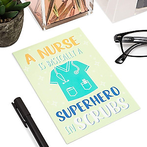 Nurse Appreciation Thank You Cards with Envelopes, 6 Designs (4 x 6 In, 24 Pack)