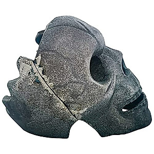 3 PCS Fireproof Fire Pit Skull, Made of Metal, for Bonfire, Campfire, Fireplace, Firepit, Halloween Decor, for Gas, Propane, or Wood Fires | 4.5 Inch (Fireproof)(Refractory)