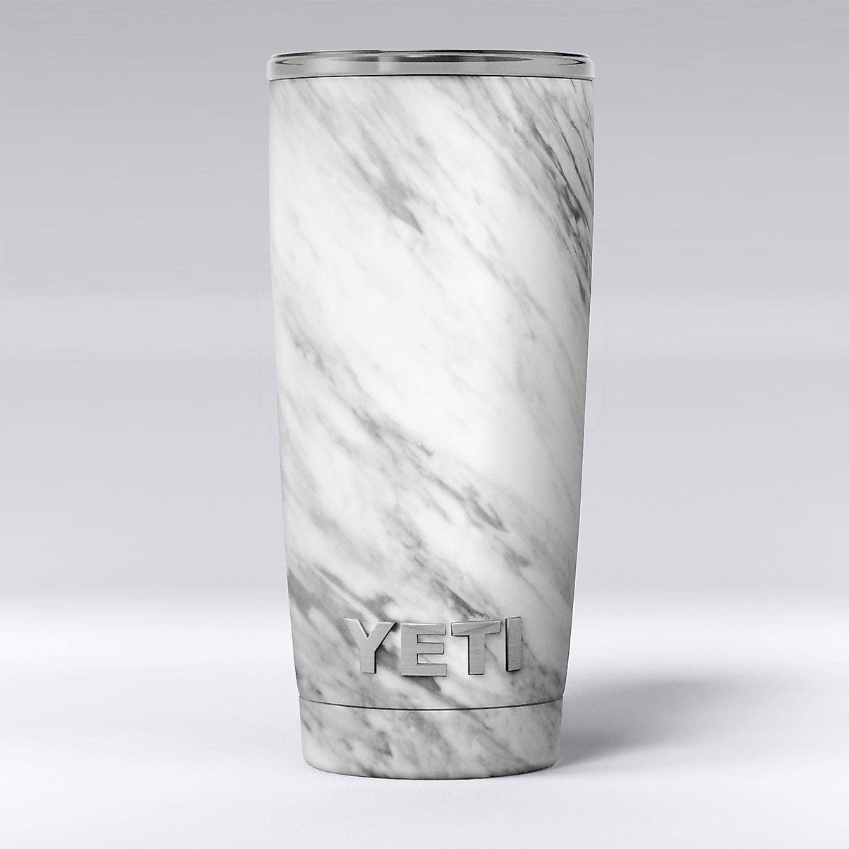 Design Skinz Slate Marble Surface V10 - Skin Decal Vinyl Wrap Kit Compatible with The Yeti Rambler Cooler Tumbler Cups