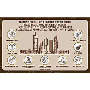 Advanced Clinicals Coconut Oil Cream Face & Body Anti Aging Moisturizing Skin Care Lotion, Intense Firming Coconut Oil Moisturizer Skincare Balm For Age Spots, Dry Skin & Sun Damaged Skin, Large 16Oz