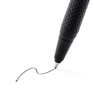 Zebra Pen G-450 Retractable Gel Pen, Black Brass Barrel, Medium Point, 0.7mm, Black Ink, 2 Count (Pack of 1) (49512), Black, Refillable