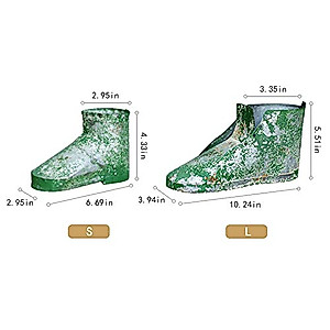 Kelendle Metal Old Boot Flowers Pot Creative Retro Shoe Shaped Planter Pot 7 Inch for Succulent Aloe Cactus Herbs Orchids Faux Bonsai Container Indoor Outdoor Home Garden Patio Yard Decoration (S)