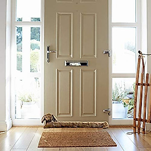 TWIN DRAFT GUARD Doggie Draft Stopper for Doors and Windows