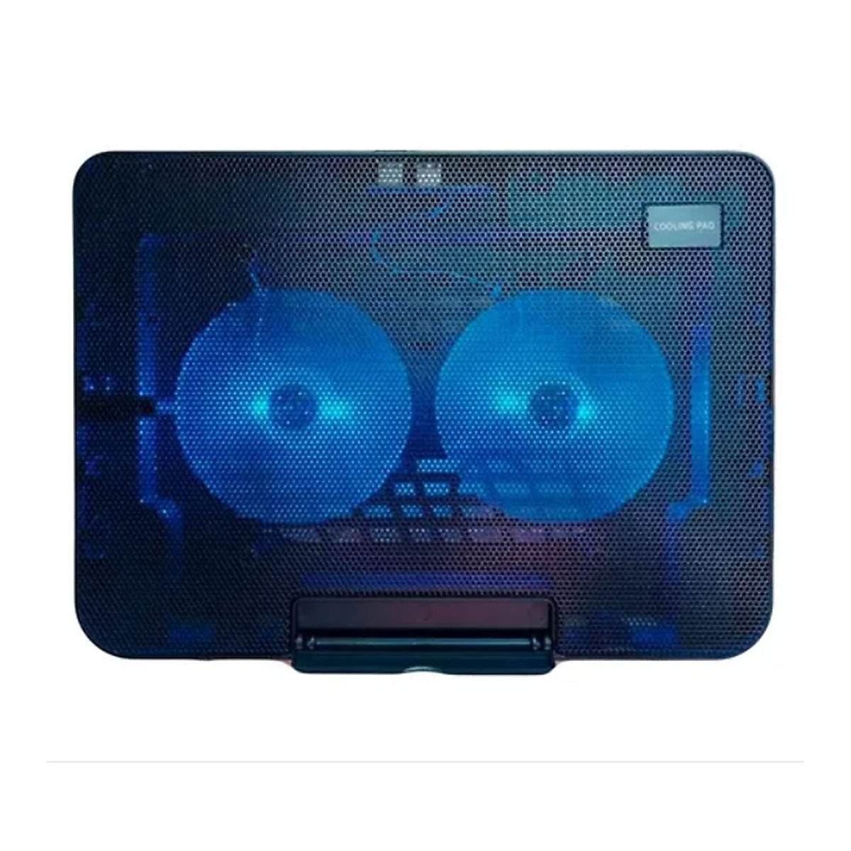 Laptop Cooler Cooling Pad, Dual Fan USB Powered Gaming Cooling Pad Stand High Speed Laptop Cooling Pad for 14in 15in 17in Devices