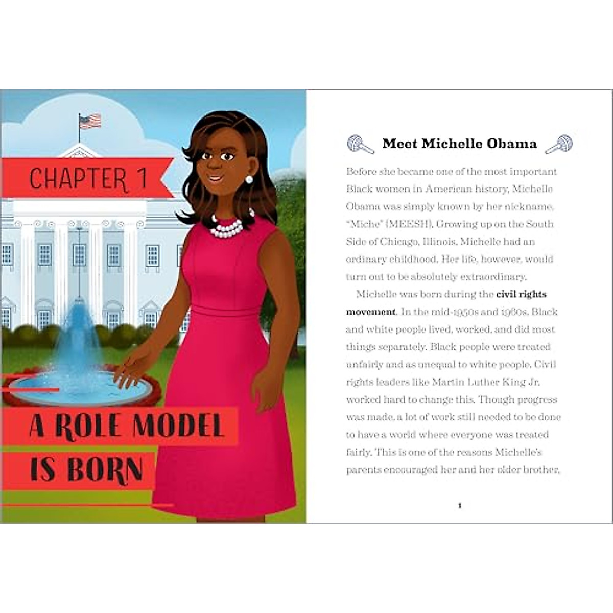 The Story of Michelle Obama: An Inspiring Biography for Young Readers (The Story of Biographies)