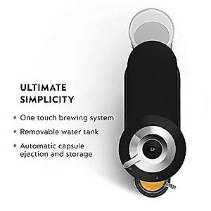 Nespresso Vertuo Next Deluxe Coffee and Espresso Machine by Breville, Matte Black Chrome