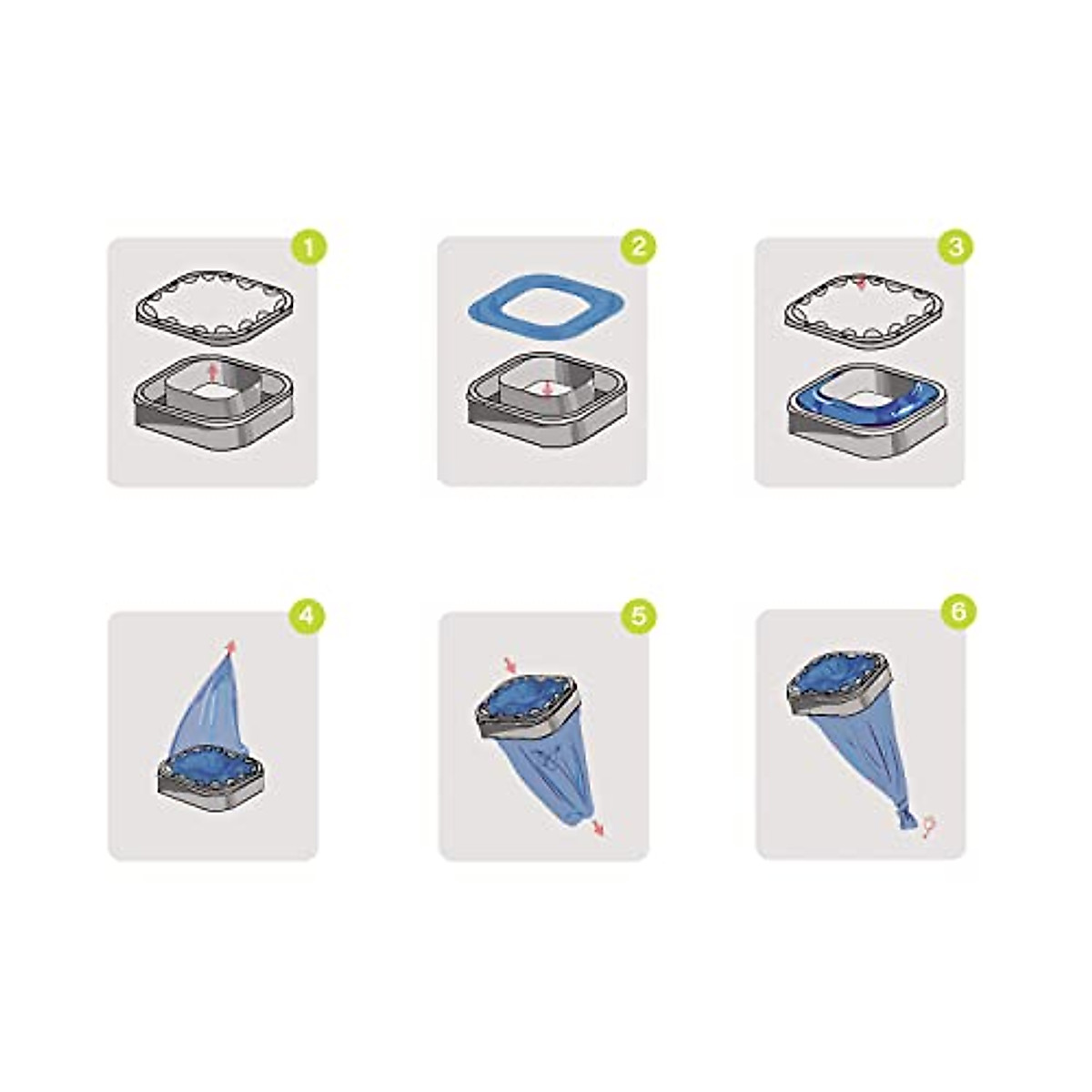 Cat Litter Refills Compatible with Your Litter Refill Cartridge Litter Genie Refill - (Pack of 9)