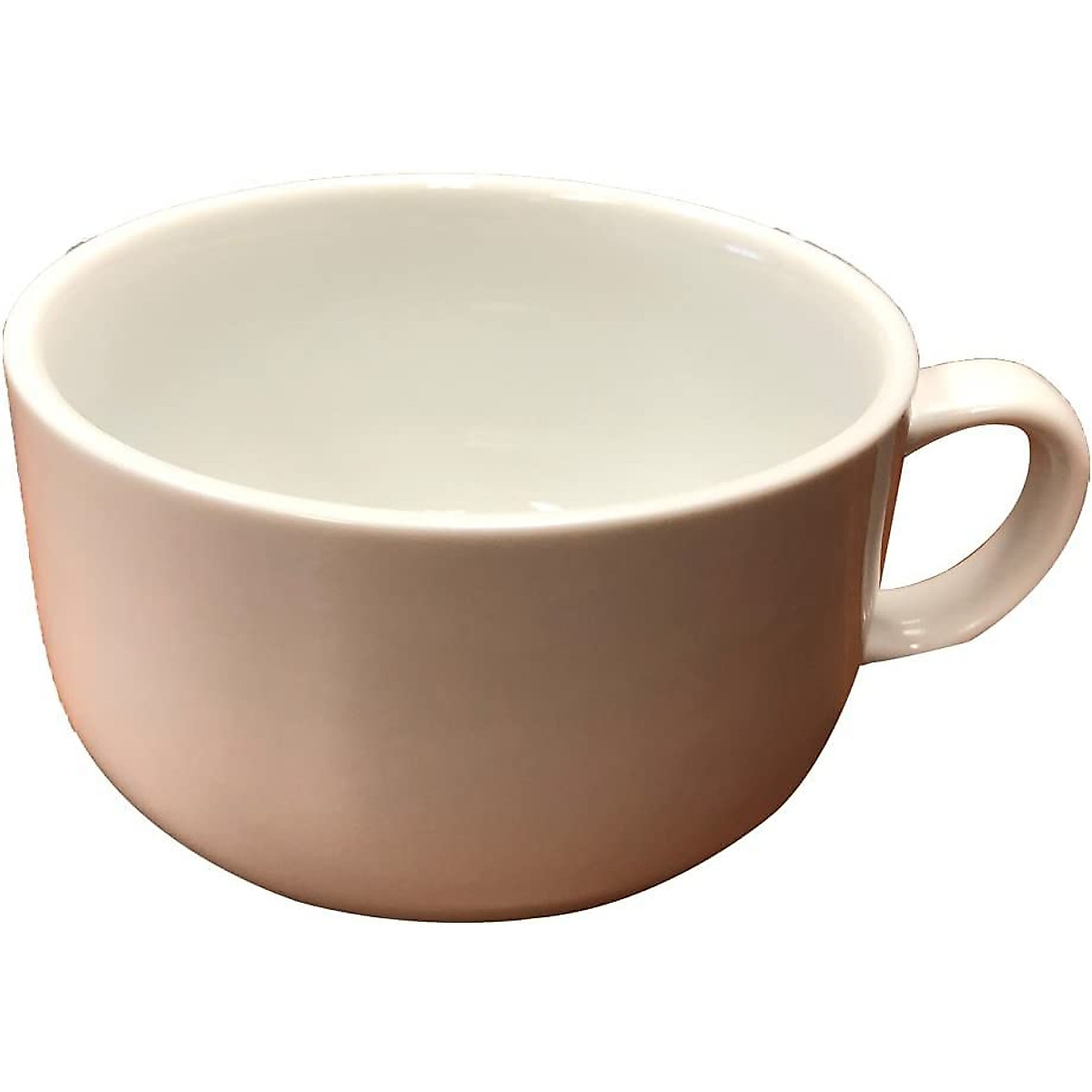 GiftsForYouNow Any Message Personalized Cereal Bowl, Holds up to 32 oz., White Ceramic Bowl, Cereal Bowl with Handle