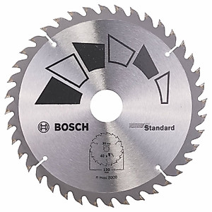 Bosch 2609256821 2 609 256 821 Circular Saw Blade Standard, Silver