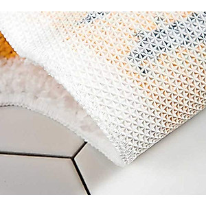 Cute Soft Tiger Shaped Animals Bath Mat Area Rug for Bedroom Bathroom Kitchen Floor Water Absorption Non-Slip Small Carpet Door Mat Kid's Room Playmat (50 * 75CM)