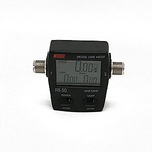Youmei RS-50 Digital SWR/Watt Meter VHF/UHF 125-525MHz 120W for Two-Way Radio