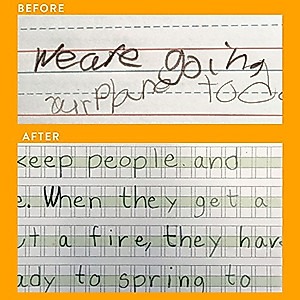 Channie’s Quick & Neat Alphabet Writing Pad, Practice Handwriting & Printing Workbook, 80 Pages Front & Back, 40 Sheets, Grades PreK – 1st, Size 8.5” x 11”