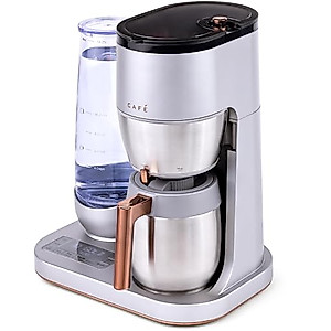 Café Specialty Grind and Brew Coffee Maker | Single-Serve Option | 10-Cup Thermal Carafe| WiFi Enabled Technology | Smart Home Kitchen Essentials | SCA Certified, Barista-Quality Brew