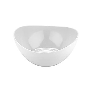 G.E.T. B-115-W Large Melamine Serving Bowl, 4 Quart, White