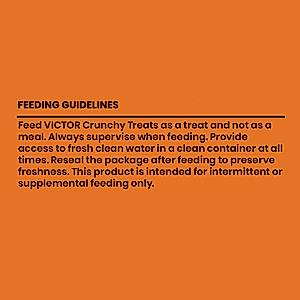 Victor Super Premium Dog Food – Classic Crunchy Dog Treats with Turkey Meal – Gluten-Free Treats for Small, Medium and Large Breed Dogs, 28oz