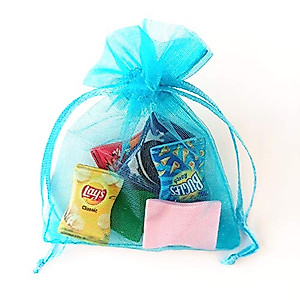 happyblockbuilder LPS Accessories Miniature Dollhouse Compatible with Littlest Pet Shop and Barbie Food Drink Craft Sets Random Gift Bag Lots; Pets NOT Included (Snack 6pc.)