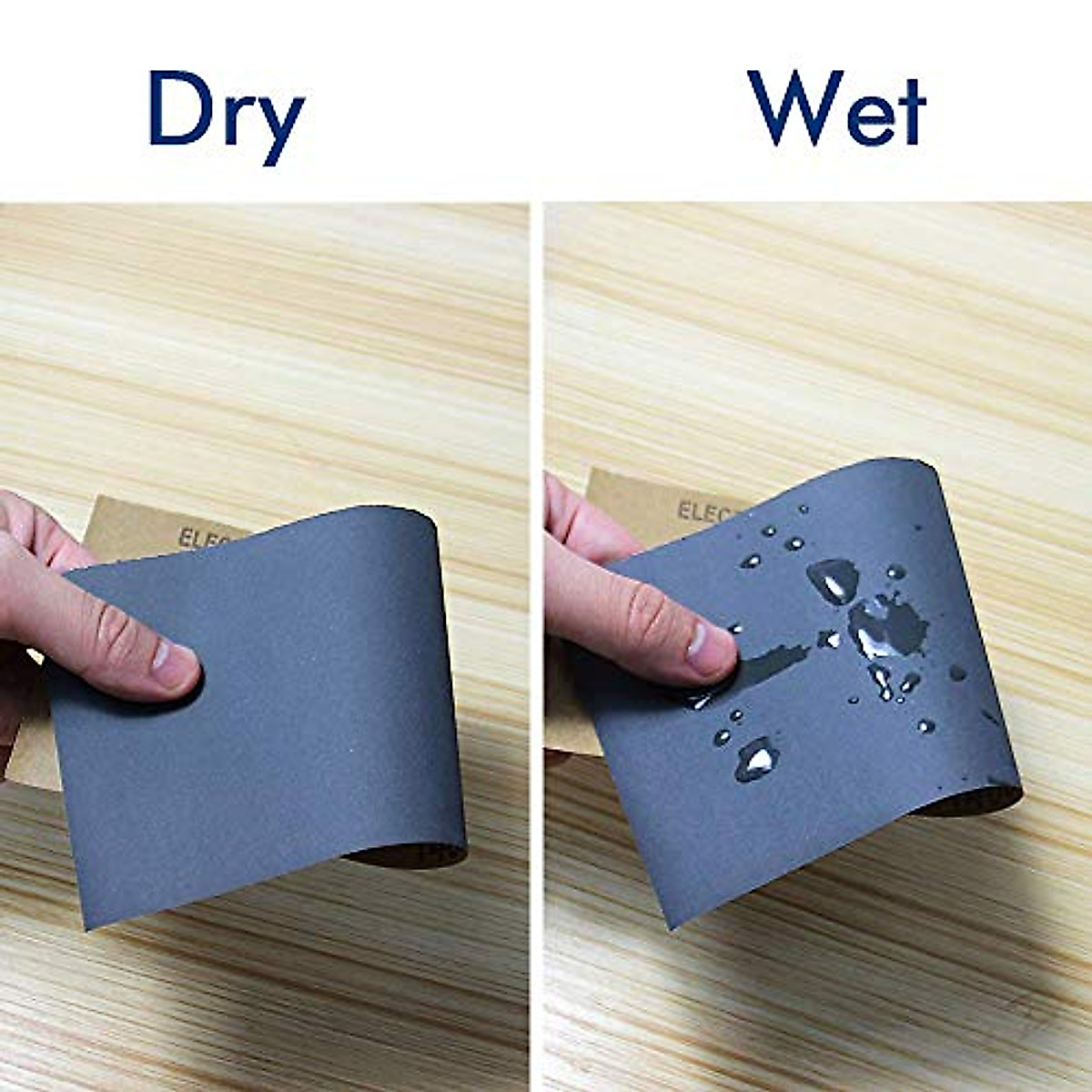 Sandpaper Variety Pack 120 to 3000 Assorted Grits Sand Paper 24 Pack Sandpaper + 1 Hand Sander, 9x3.6 Inch Sanding Sheets for Wood Furniture Finishing Glass Metal Sanding Automotive Polish