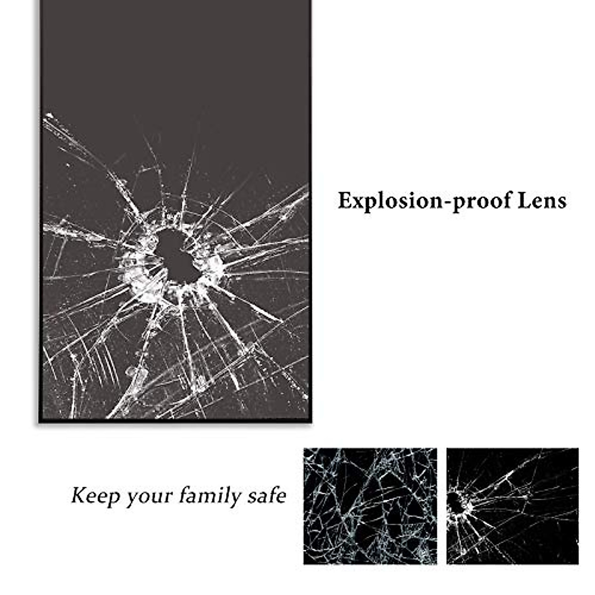 CONGUILIAO Full Length Mirror, 65" × 24" Standing Body Mirror, Large Floor Mirror, Full Standing Mirror, Standing Hanging or Leaning, Wall-Mounted Mirror Dressing Mirror, Aluminum Alloy Frame, Black