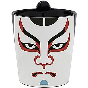 Alta AR0604260 Mug, Chon Mug, Kabuki, Futonkuma (Supervised by Matsuchiku), Approx. 8.5 fl oz (240 ml)