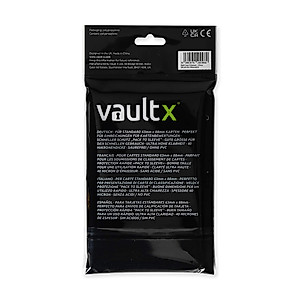 Vault X Soft Trading Card Sleeves - 40 Micron High Clarity Penny Sleeves for TCG