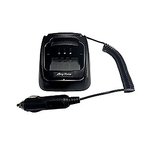 AnyTone Original Battery Desktop Charger with Eliminator for AT-D878UV,D878 Plus,D868UV,D858