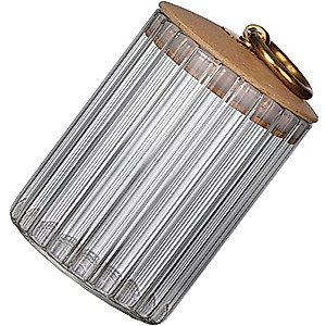 Yiozoi Glass Sealed Cans Kitchen Food Storage Containers Cans Sugar Flour Rice Flour Pasta Storage Cans