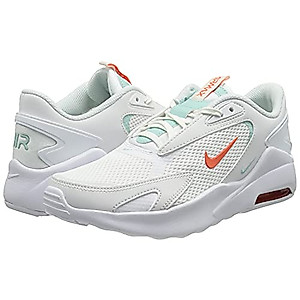 Nike Women's Air Max Bolt Running Shoe, White Turf Orange Summit White Light Dew, 9 UK