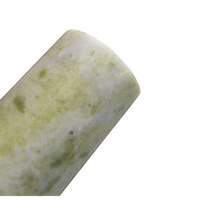 Daszui Natural Lantian Jade Teacup With Lid, Hand-Made Lantian Jade High-end Teacup.