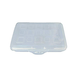 Sterilite Pencil Box with Splash Tint Lid (Clear)