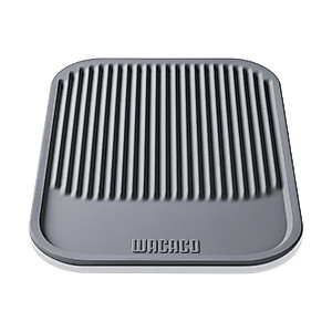 WACACO Coffee Mat, Multi-Purpose Drying Mat and Tamping Mat, Made of Food-Grade Silicone (Compact)